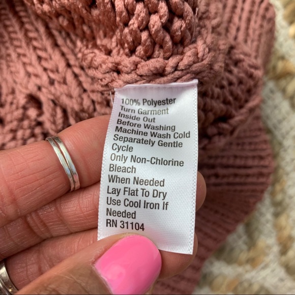 51Twenty | Sweaters | Rose Gold Metallic Chunky Knit Sweater | Poshmark